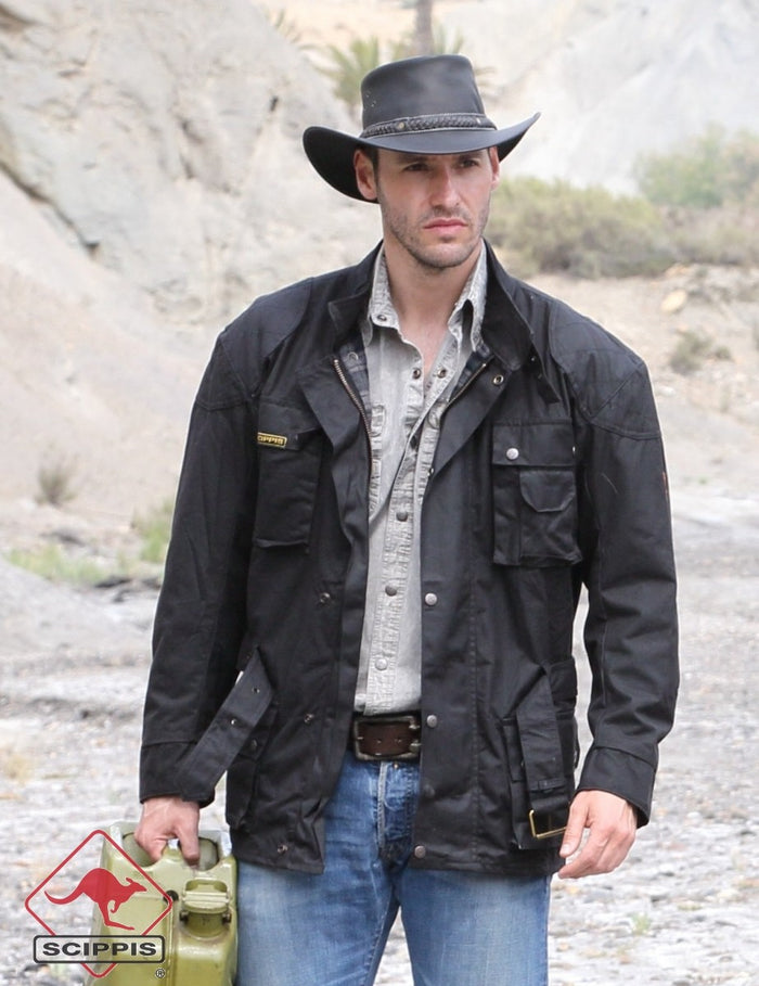 Scippis Cruiser Jacket – Outdoorjacke mit Biker-Look, wasserdicht ...